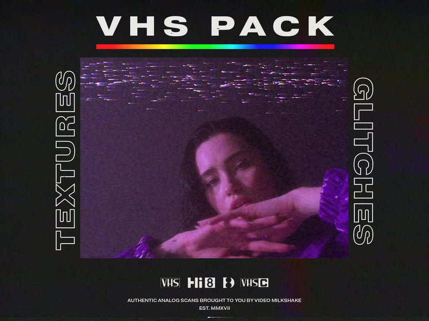 VHS OVERLAY PACK 2.0 RELEASE – Video Milkshake