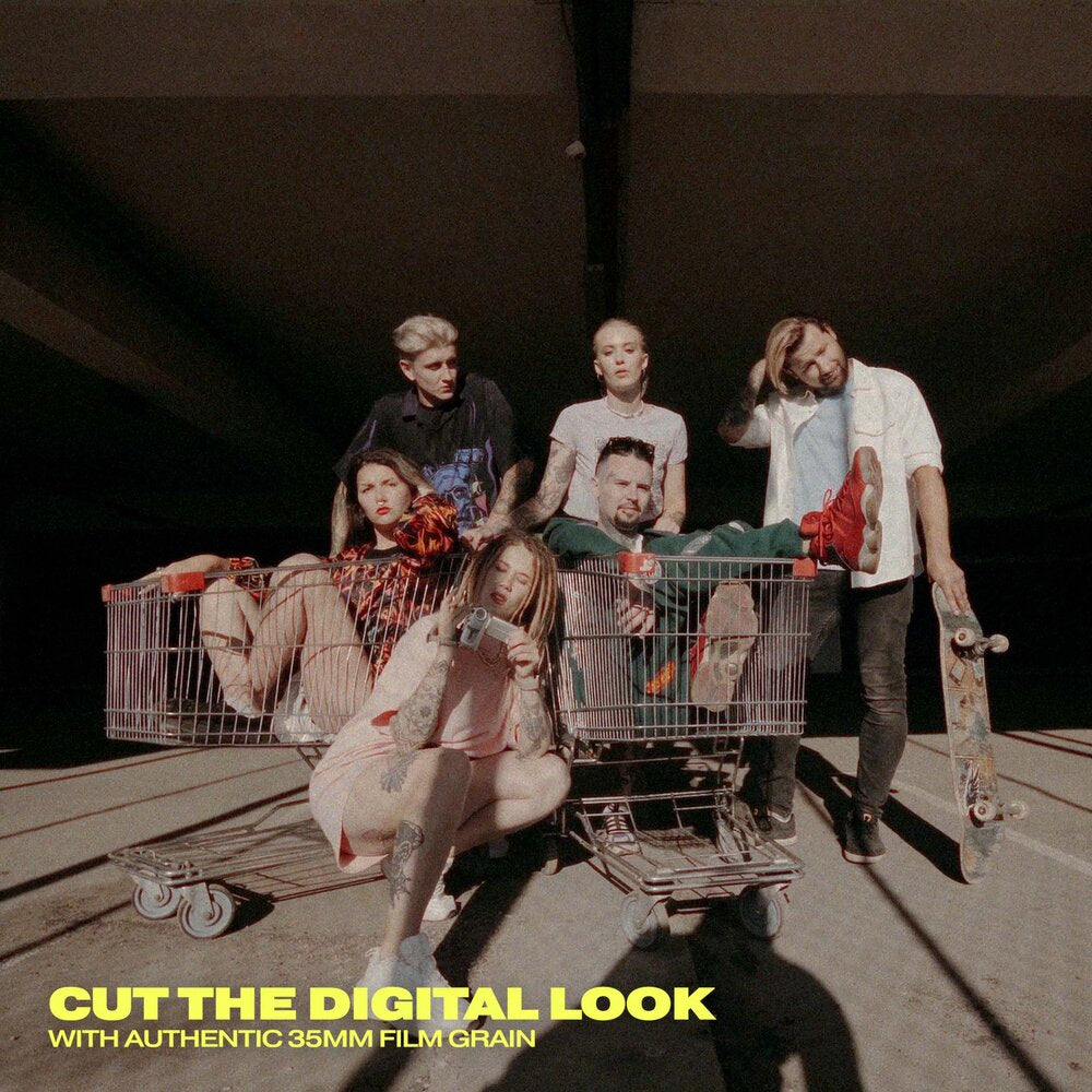 35mm Film Grain Pack (Grain, Overlays, Textures) – Video Milkshake